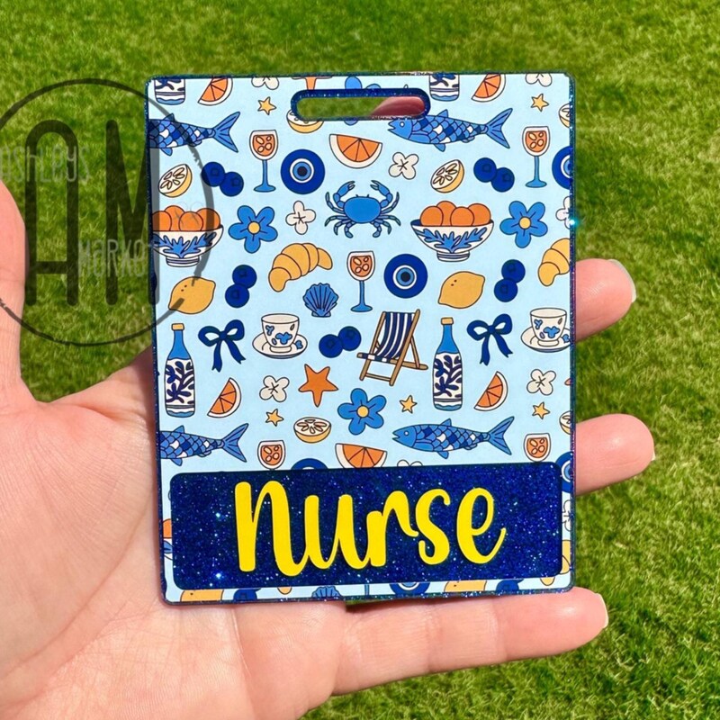 Beach Badge Jewelry - Etsy