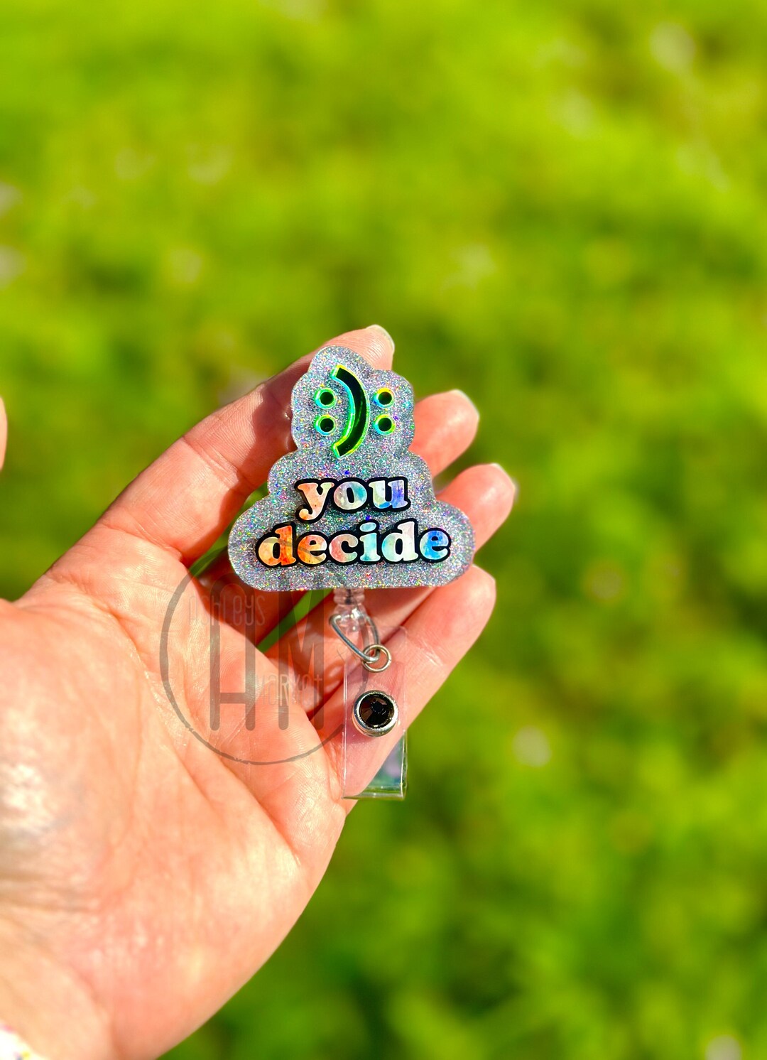 You Decide Badge Reel | Be Kind Spread Positivity | Smile Face | Nurse ...