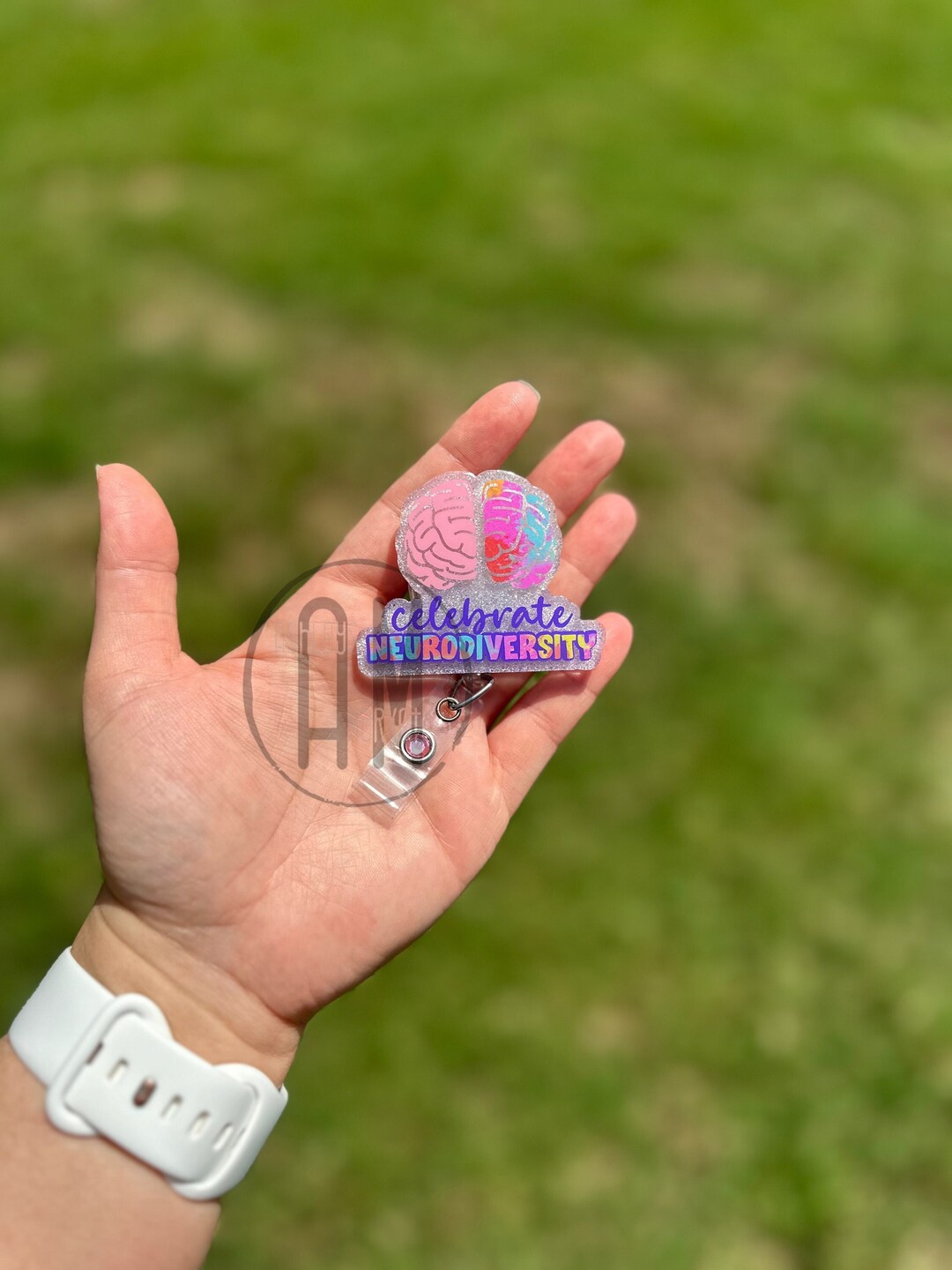 Celebrate Neurodiversity Badge Reel | Brain Badge | Neurologist ...