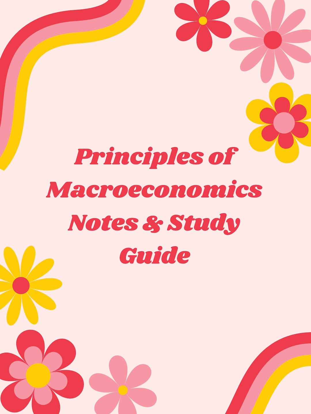 Principles of Macroeconomics, Macroeconomics Notes, Econ Notes ...