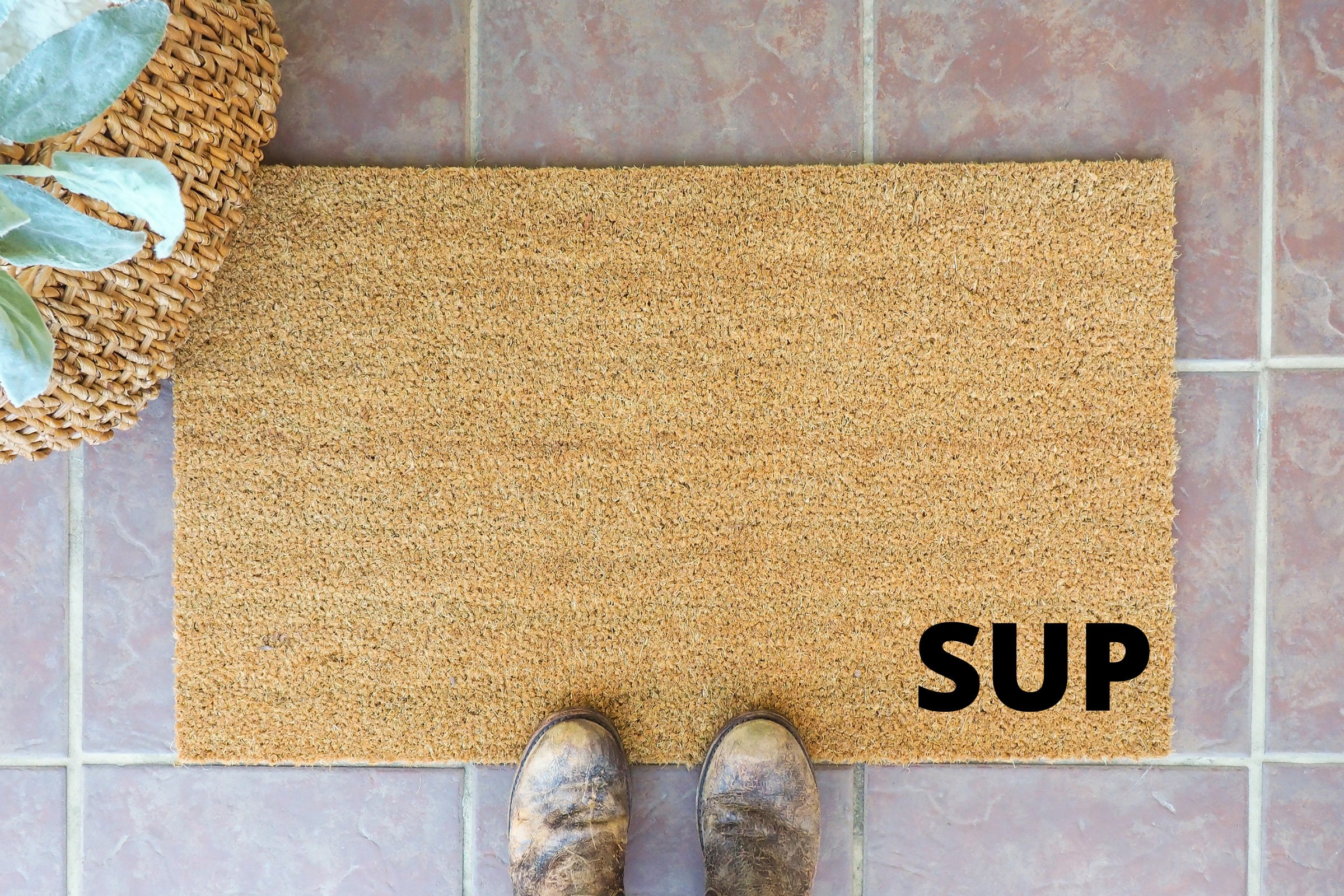 Sup Doormat, Sup Door Mat, Sup Welcome Mat, Sup Mat, Sup, Funny Doormat ...