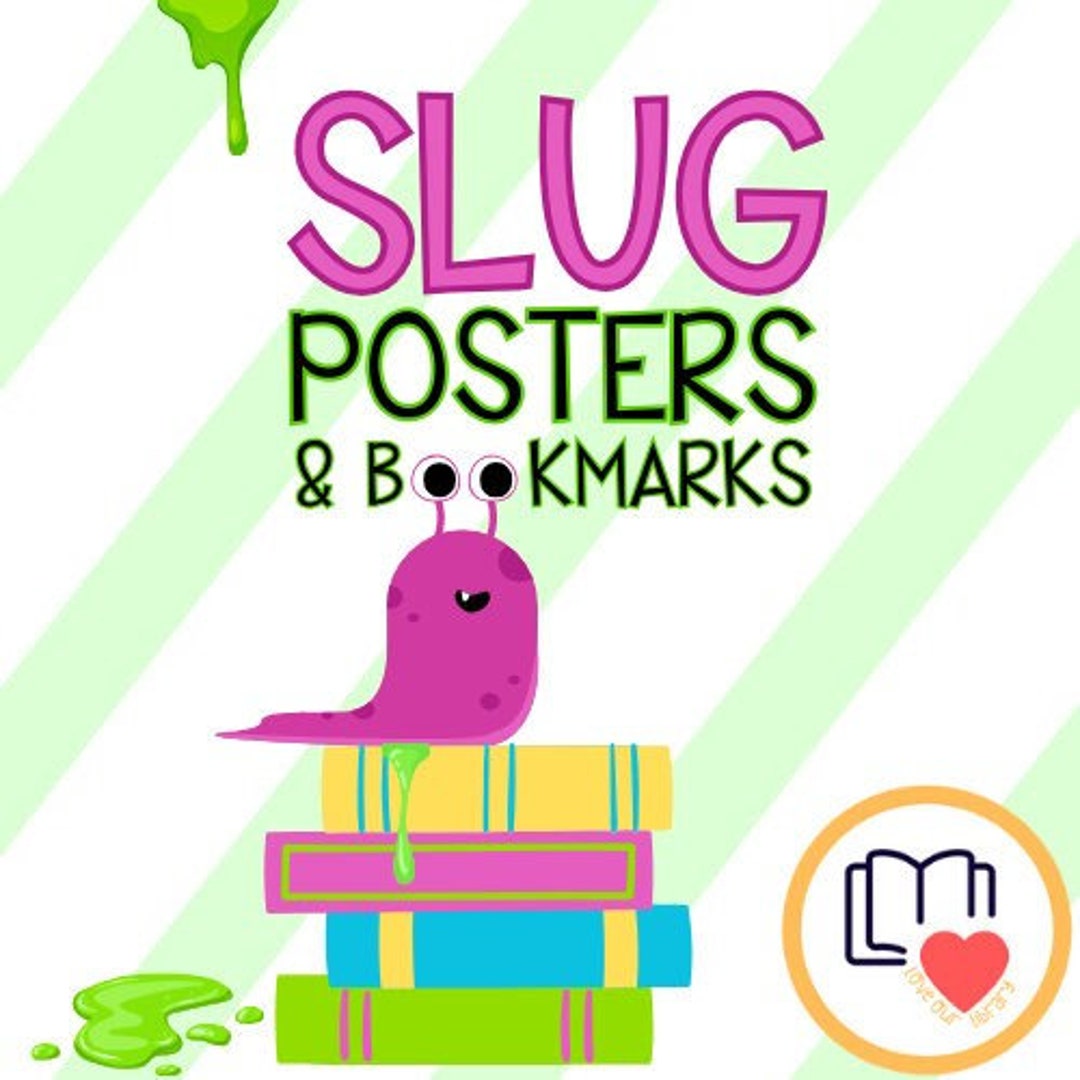 Slug Posters & Bookmarks - Etsy