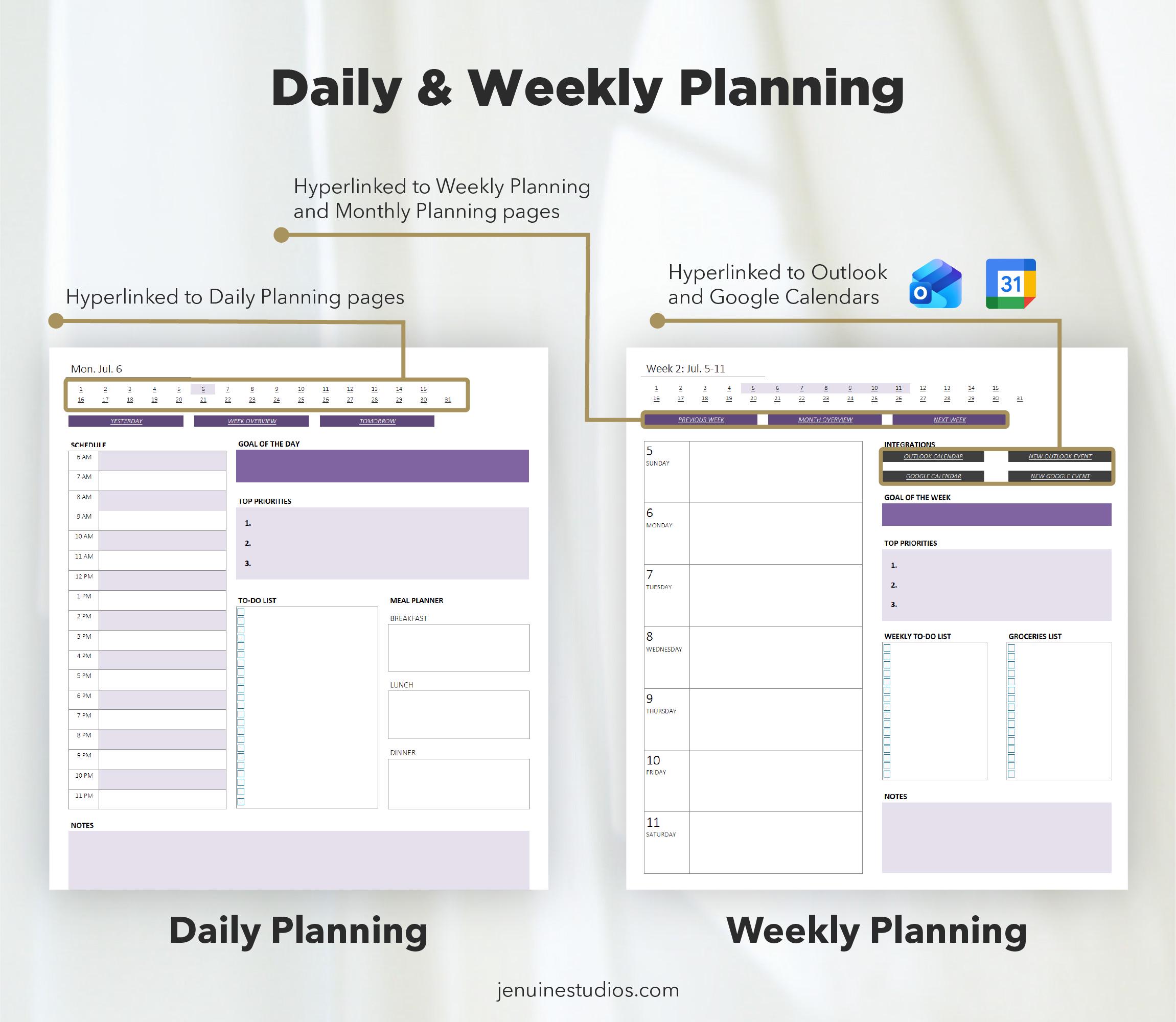 Ultimate 2026 Onenote Planner Bundle | Onenote Templates, Digital ...