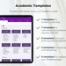 Student Planner Onenote Templates Pack, One Note Academic Templates ...
