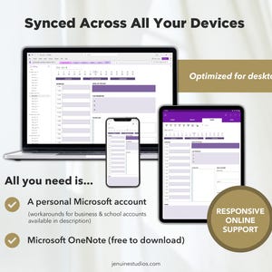 Ultimate Onenote Digital Planner 2025 Bundle, Onenote Planner, One Note ...