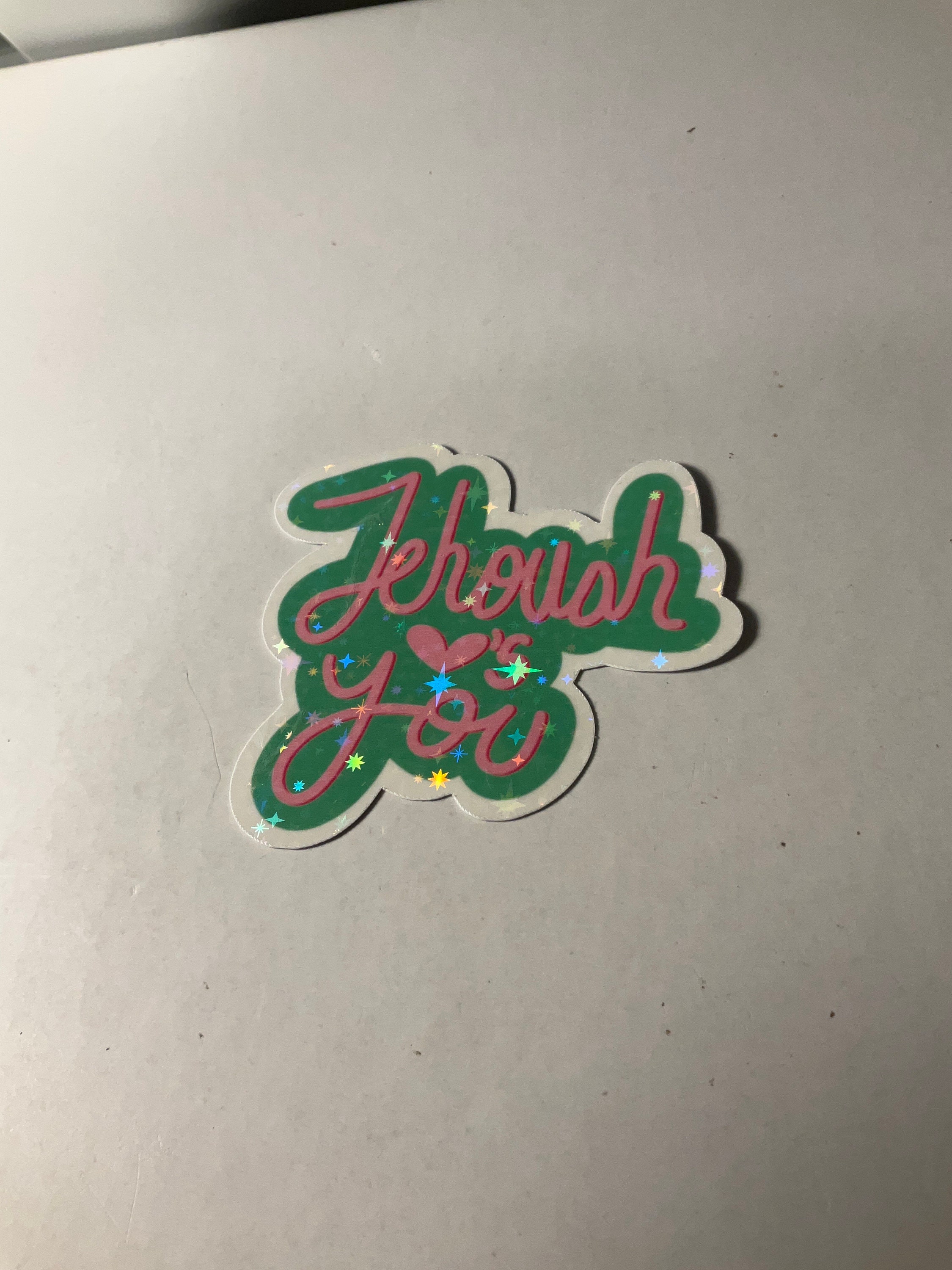 Jw Stickers Jehovah Loves You Vinyl Stickers, Color Stickers, Notebook ...