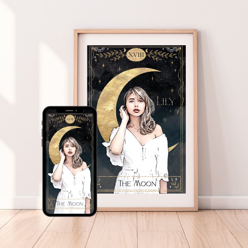 Lily: the Moon Digital Download Character Art From Everlong by - Etsy