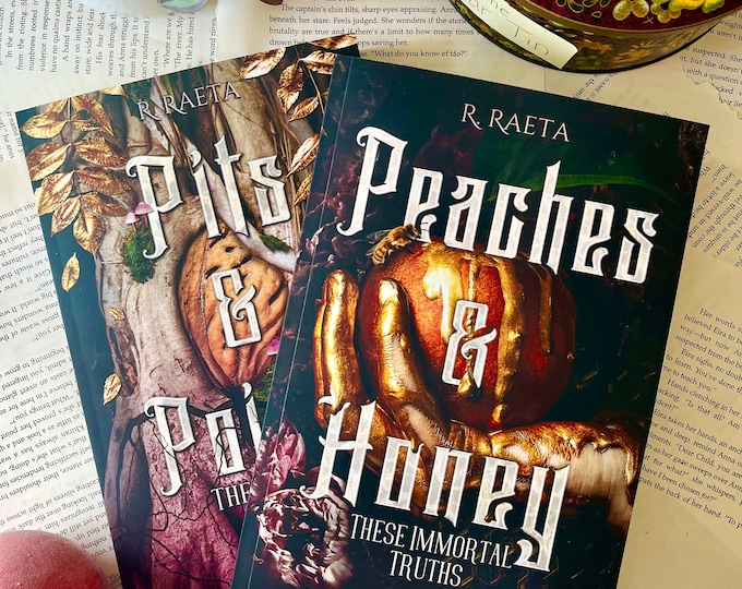 Signed PAPERBACK Set ‘peaches & Honey Duology’ - Etsy