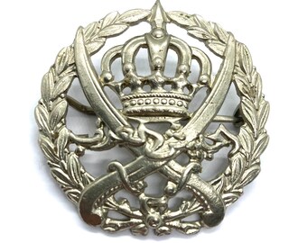 Vintage Crown Badge - Etsy