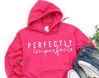 Perfectly Imperfect Hoodie - Etsy