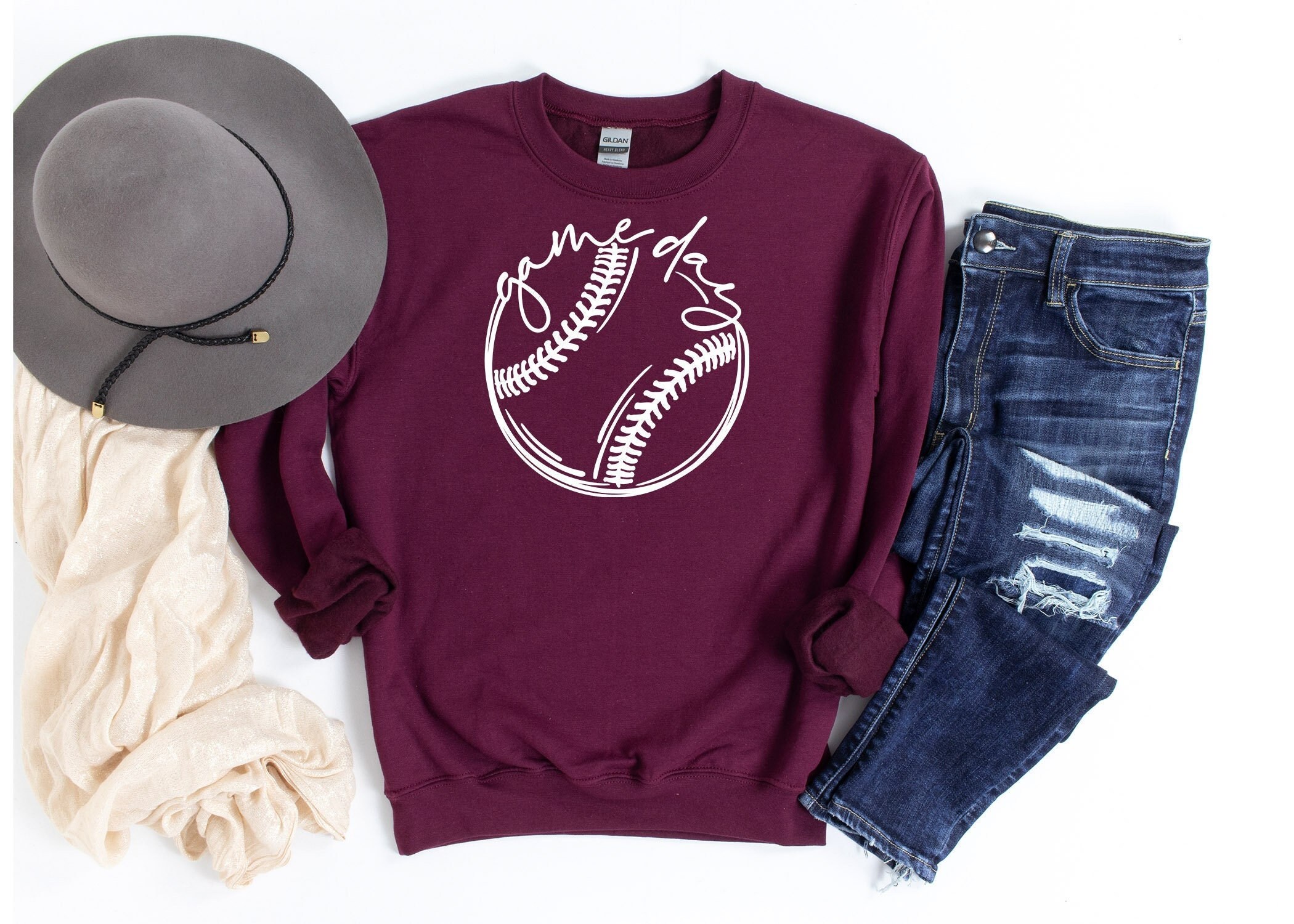 Sweatshirt Game Day Sweatshirt Family Game Day Sweatshirt | Etsy