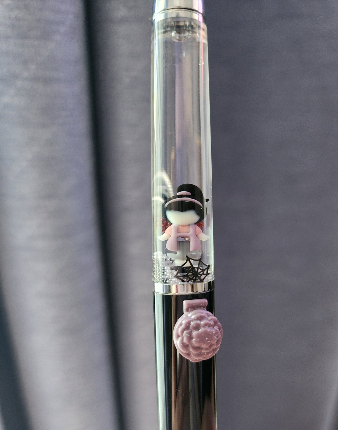 Gothic Polly Pocket Special Edition Float Pen Snowglobe Pen Kawaii ...