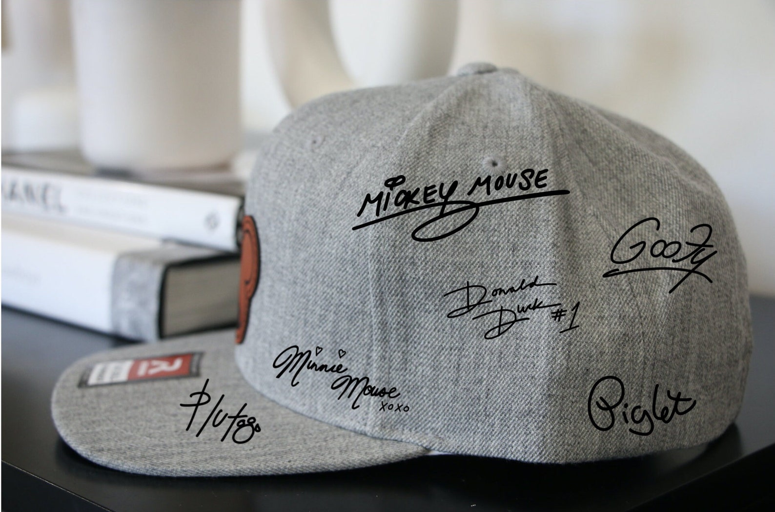 Disney Leather Patch Hats | Disney Autograph Books | Character ...