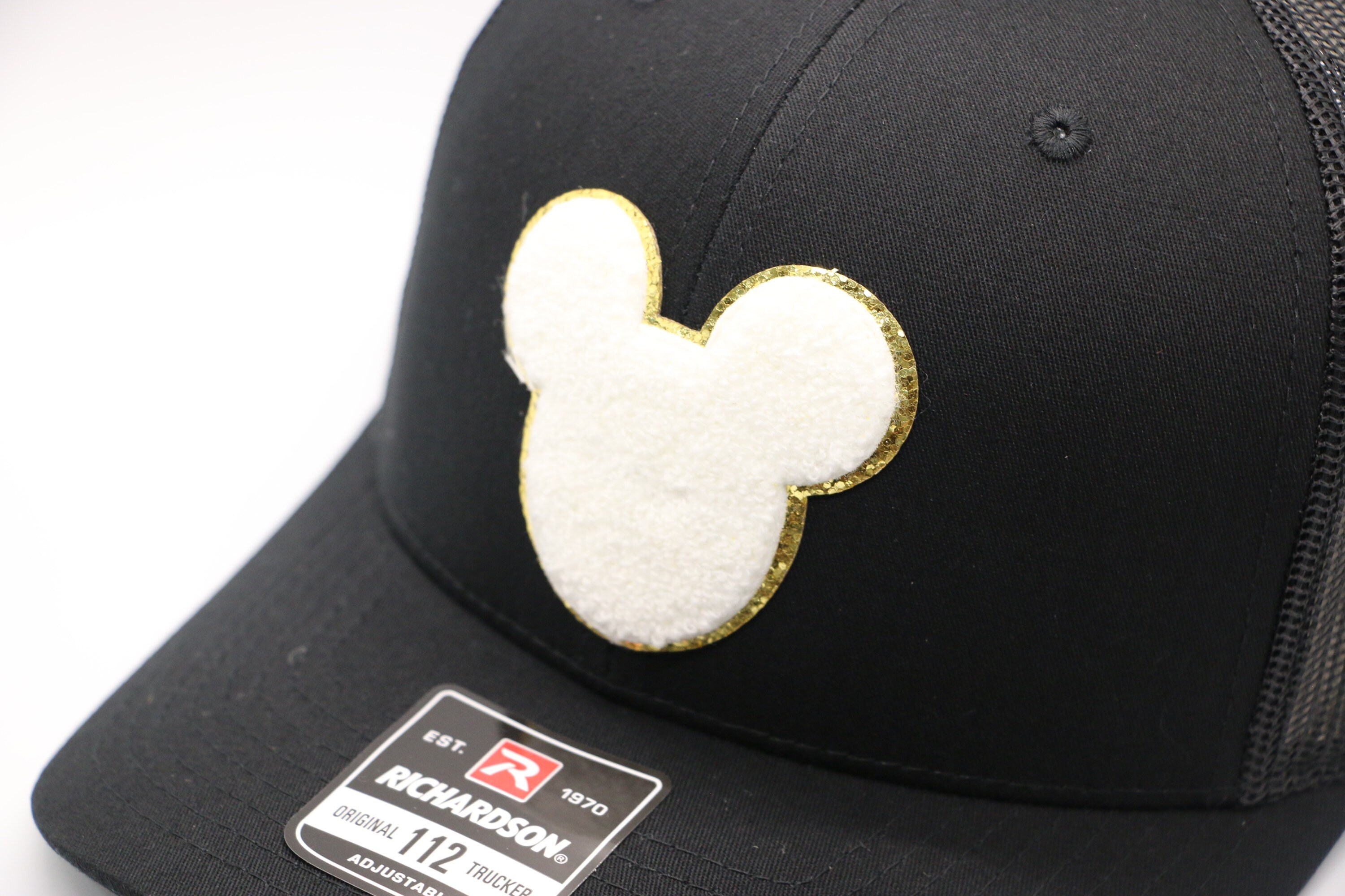 Mickey Mouse Trucker Hat Stoney Clover Patches Chenille - Etsy