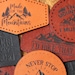 Hiking Patches | Leather Patches | Backpack Patches | Leather Patch ...