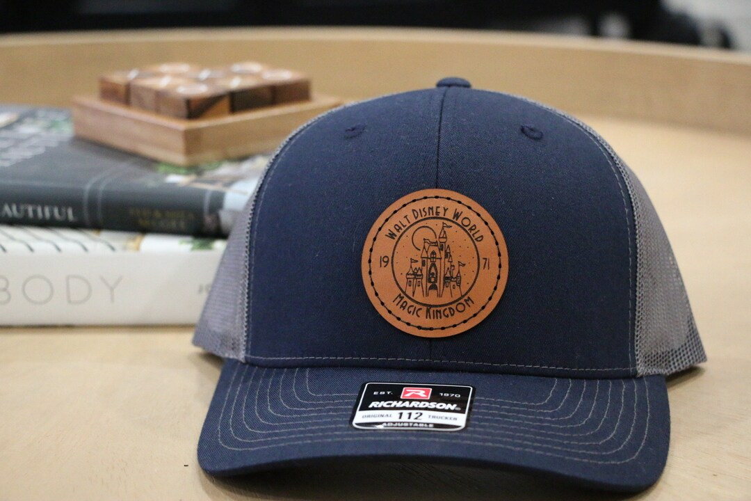 Disney Leather Patch Hat | Mickey Mouse Hat | Mickey Mouse Gift ...