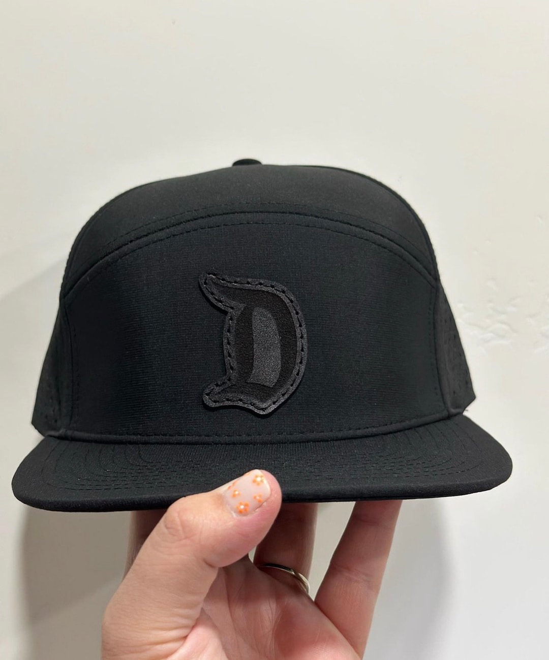 Disney “D” Leather Patch Hat | Disney Hats | Disney Gifts | Mouse Ears ...