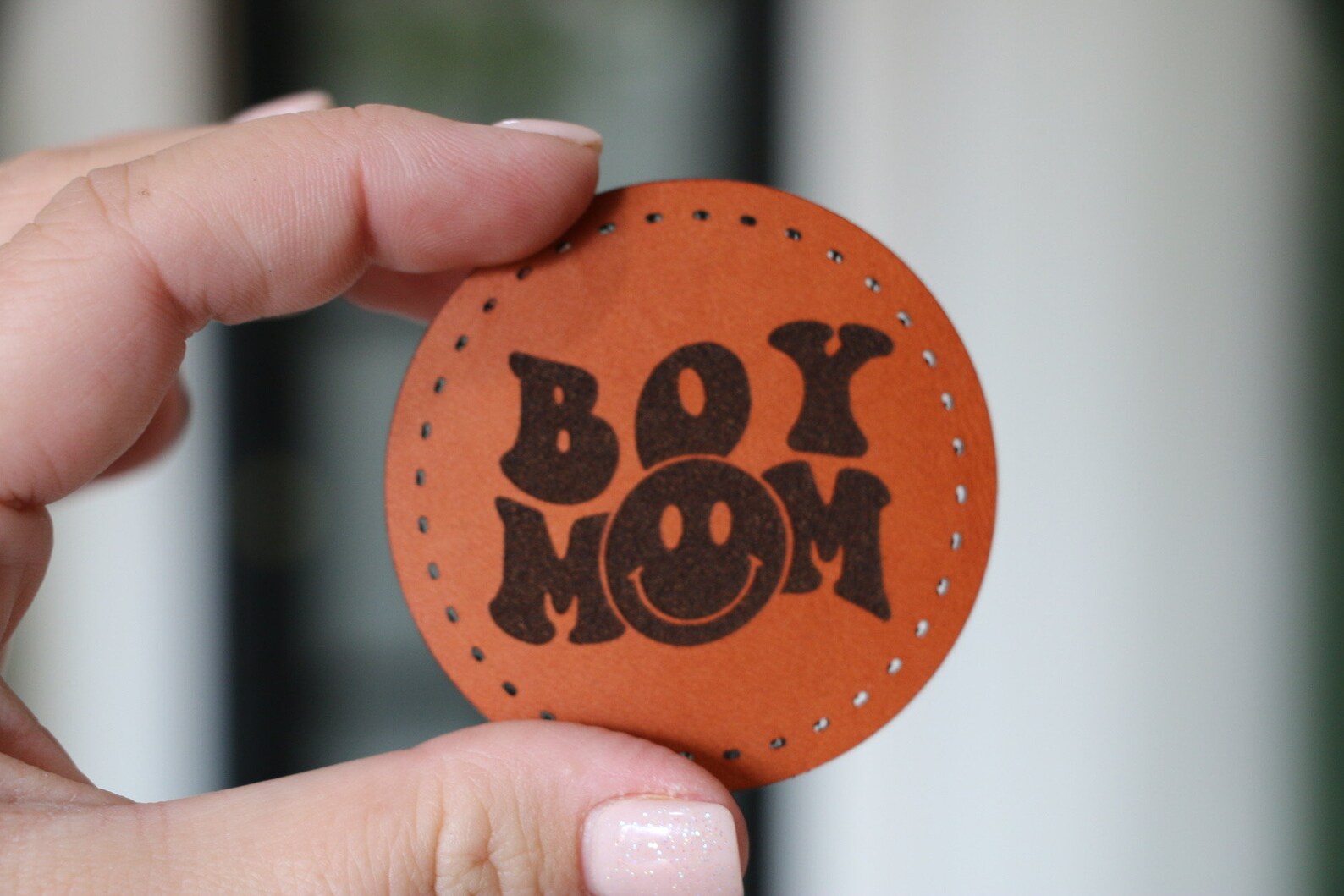 Mom Patches Leather Patch Backpack Patches Leather Patch - Etsy