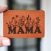 Mom Patches Leather Patch Backpack Patches Leather Patch Hats Mama ...