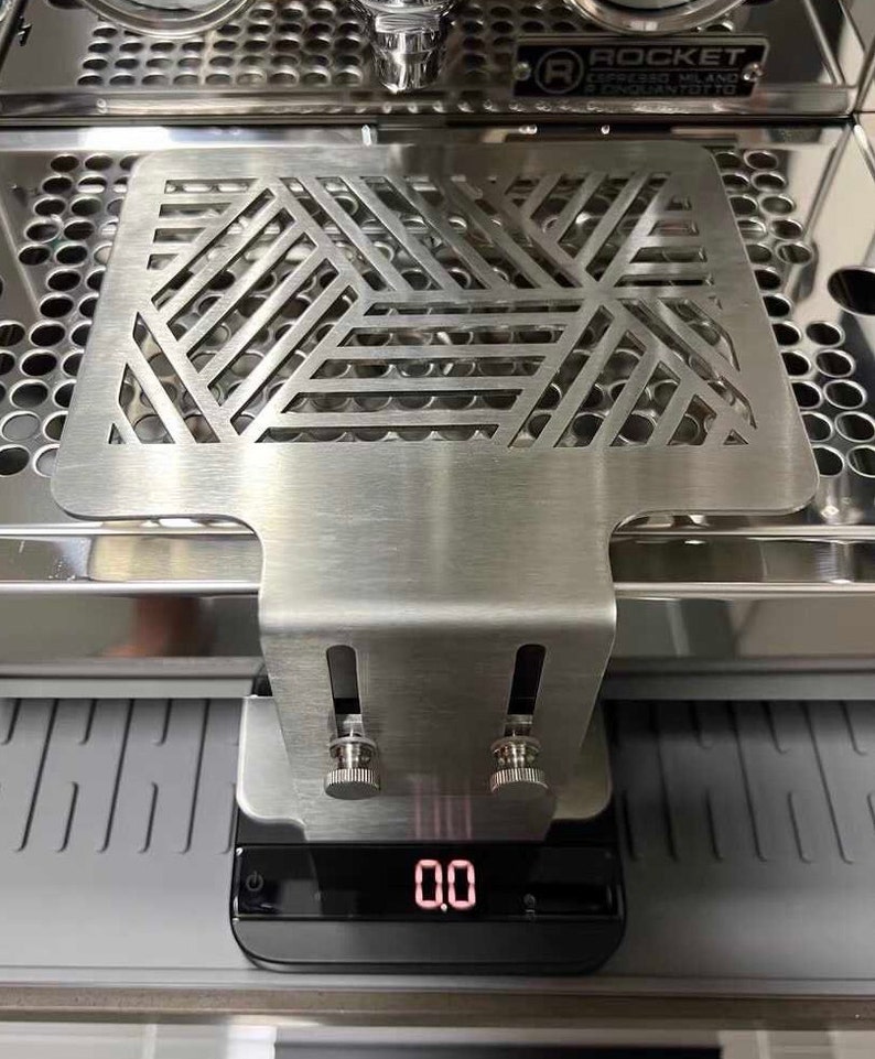 I see a lot of baristas using a cup riser/stand at coffeeshops and I ...