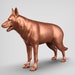 German Shepherd STL File 3D Print Model Pose 01 - Etsy