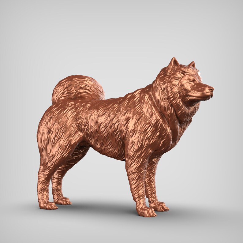 Samoyed STL File 3D Print Model V2 - Etsy