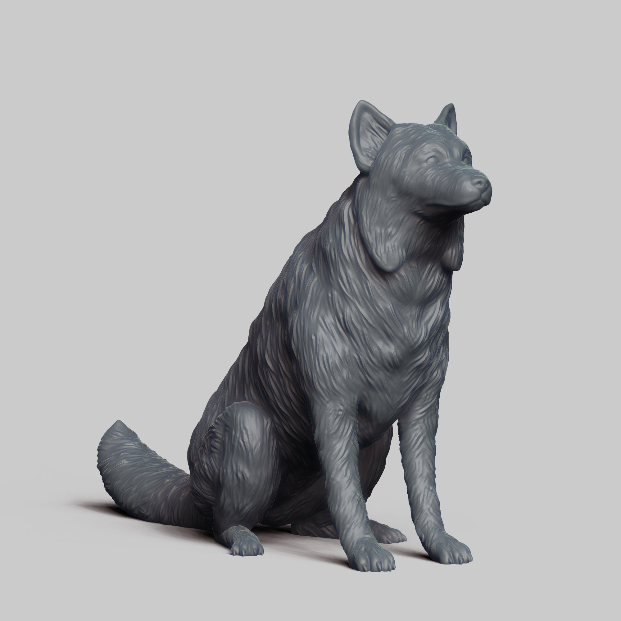 Border Collie STL File 3D Print Model V2 | Etsy Ireland