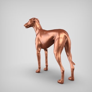 Azawakh STL File 3D Print Model Pose 01 - Etsy