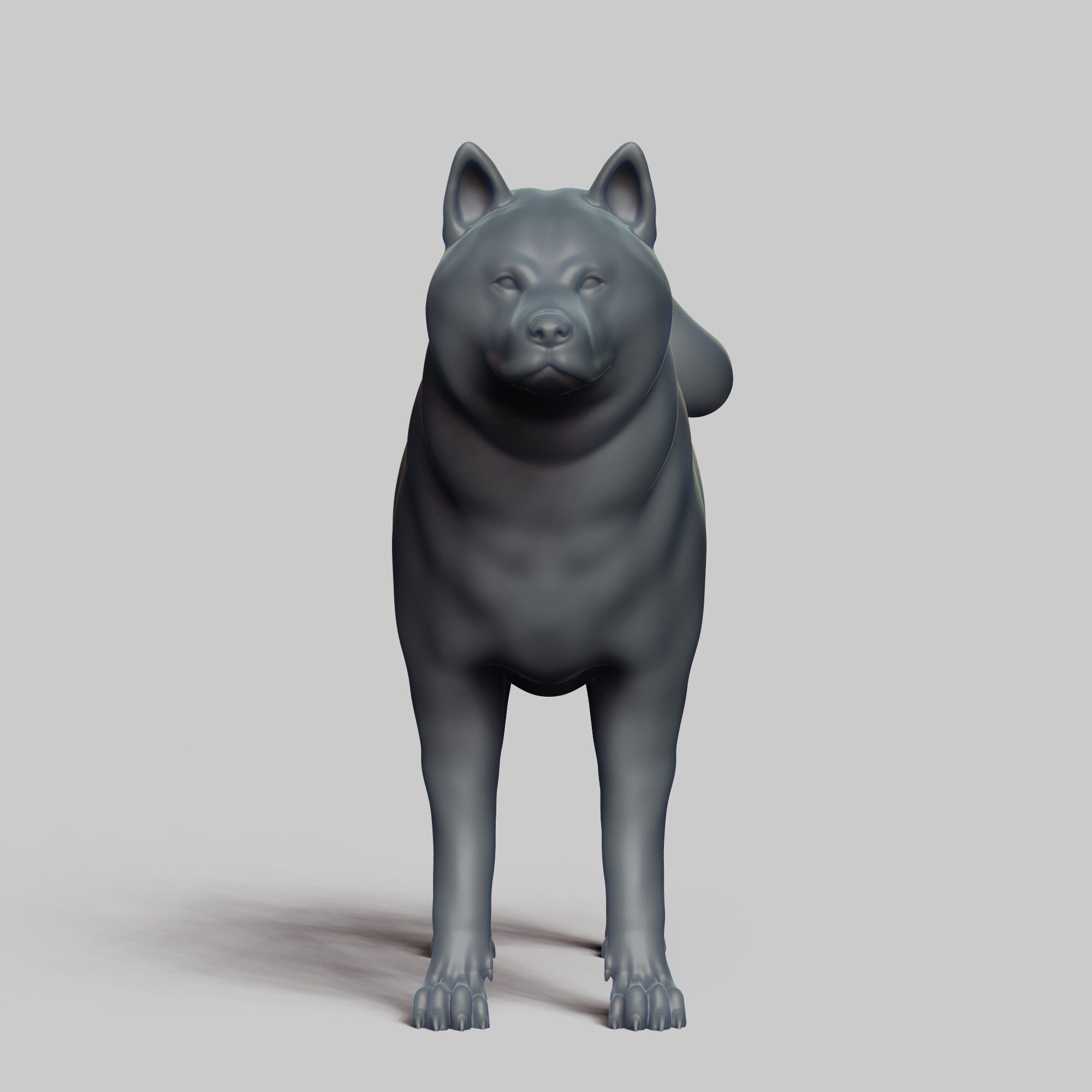 Buy Shiba Inu STL File 3D Print Model V3 Online in India - Etsy