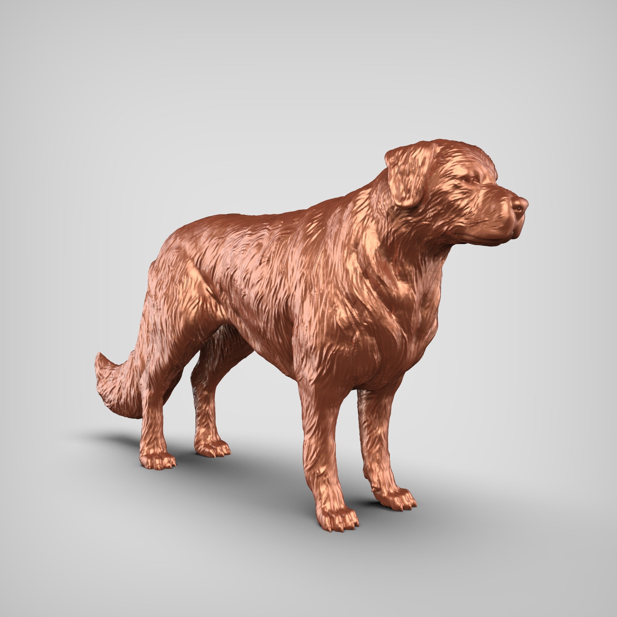 Golden Retriever STL File 3D Print Model V3 - Etsy Canada