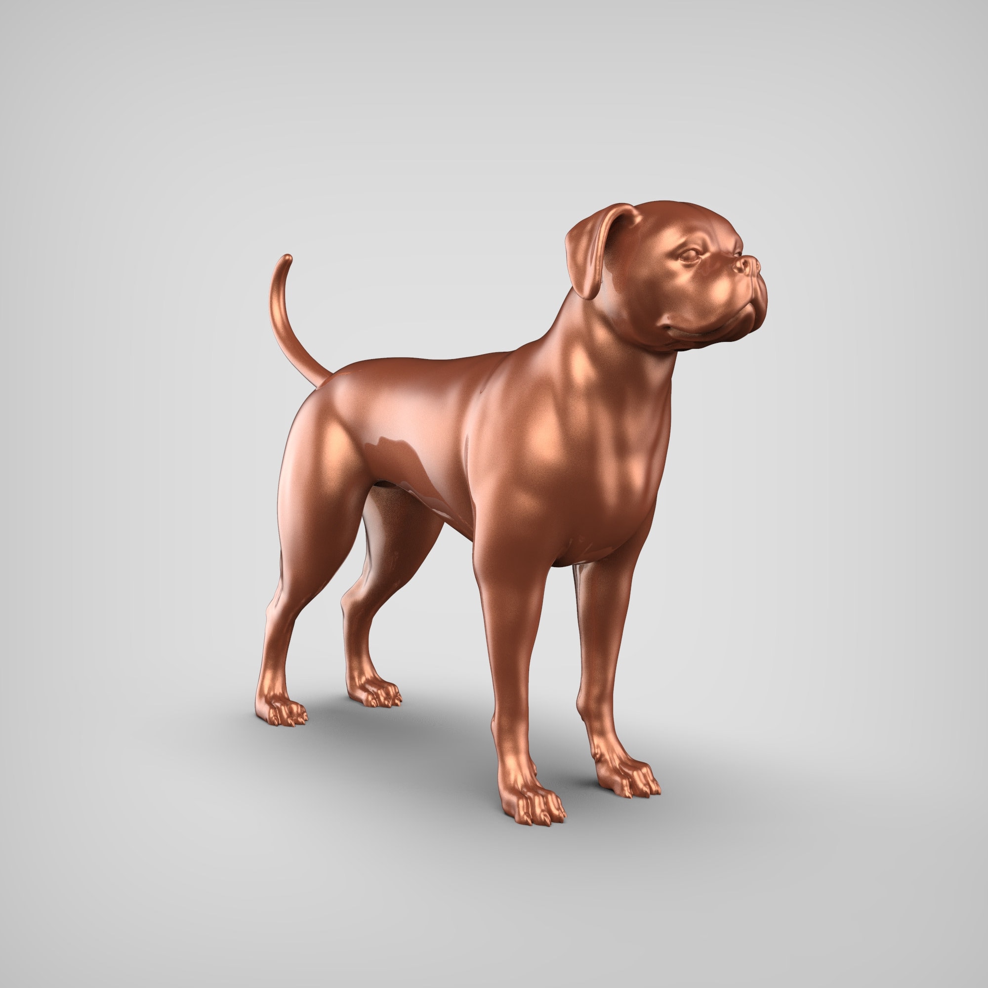 Boxer Dog STL File 3D Print Model V3 | Etsy Ireland