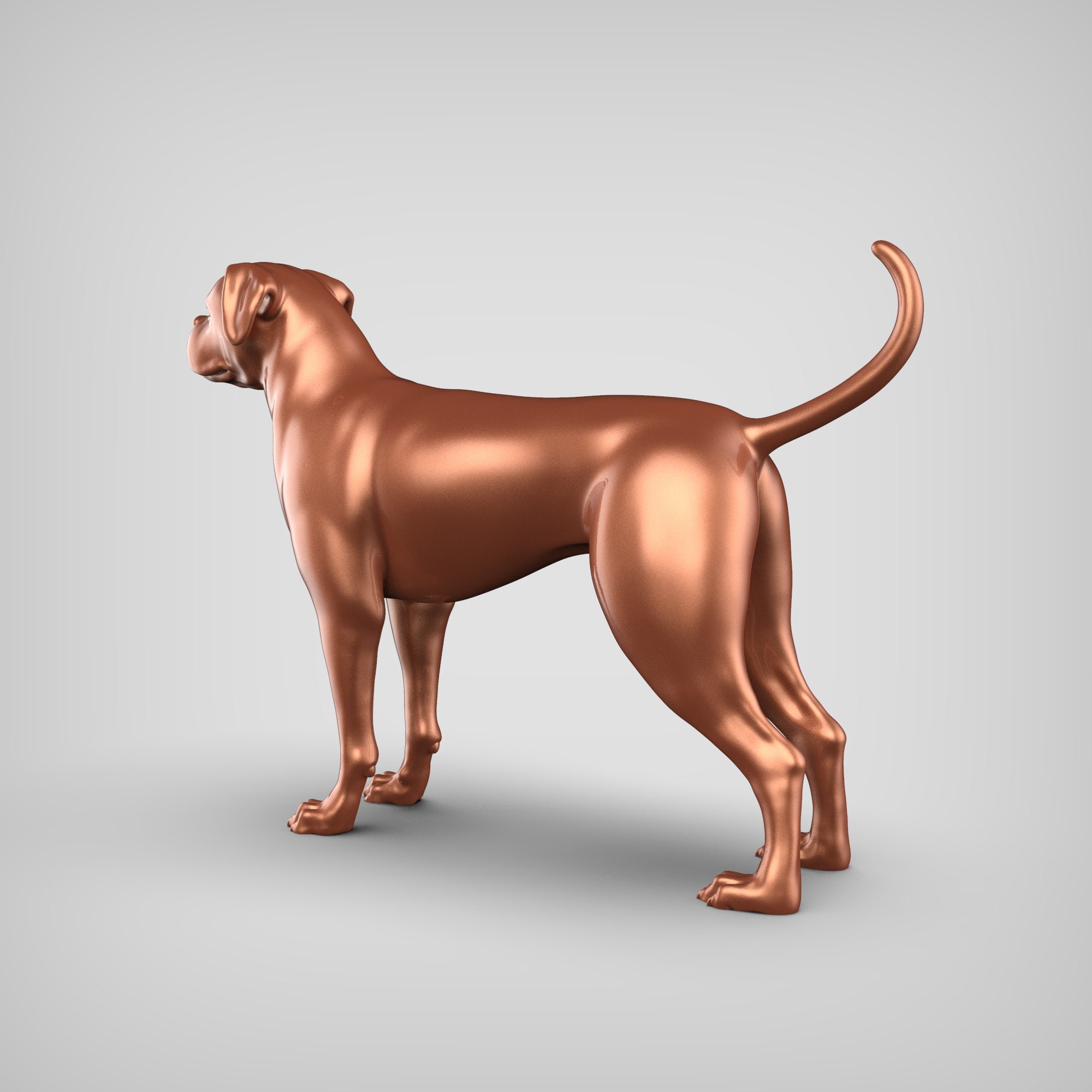 Boxer Dog STL File 3D Print Model V3 | Etsy Ireland