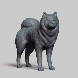 Samoyed STL File 3D Print Model V2 - Etsy UK