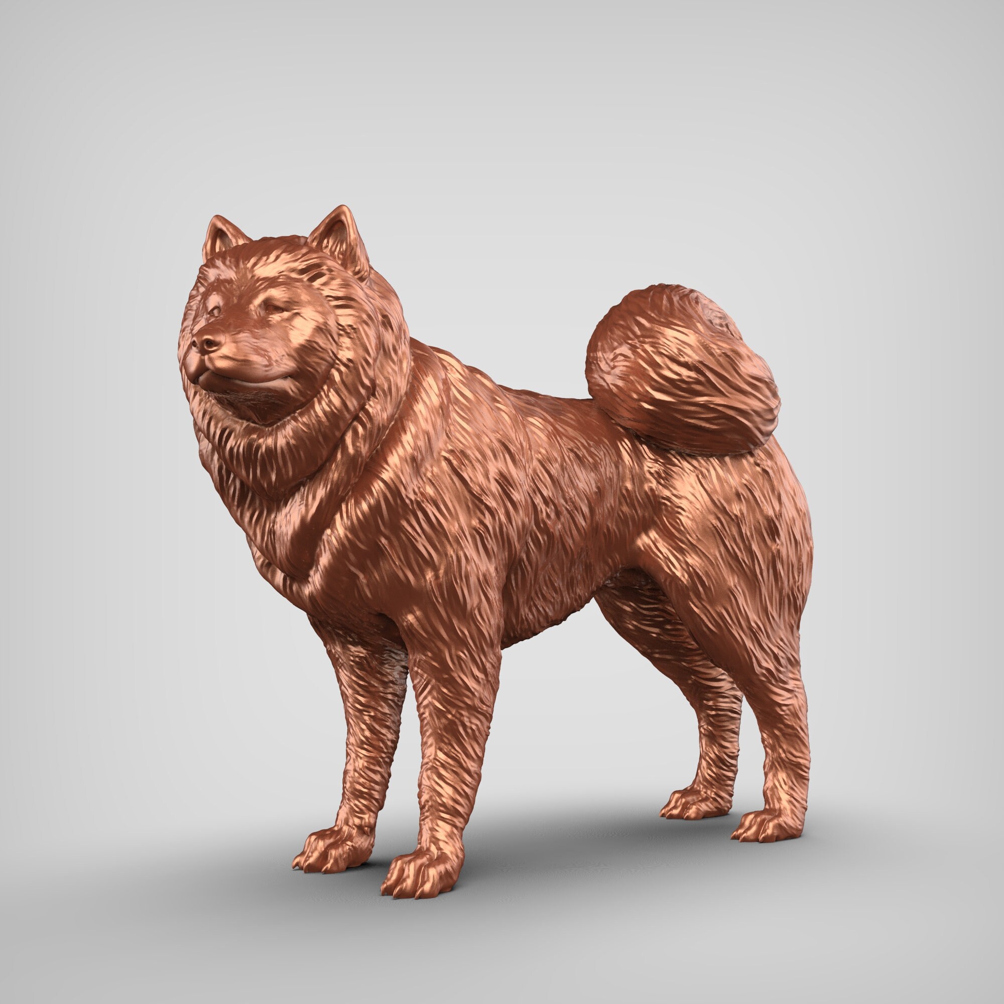 Samoyed STL File 3D Print Model V1 | Etsy