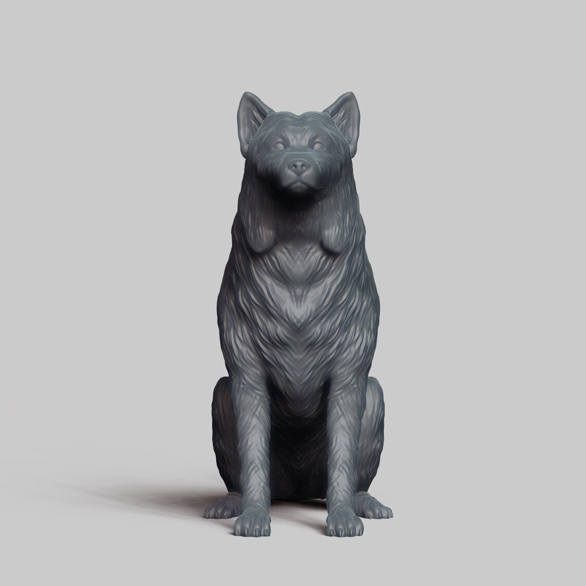 Border Collie STL File 3D Print Model V2 | Etsy