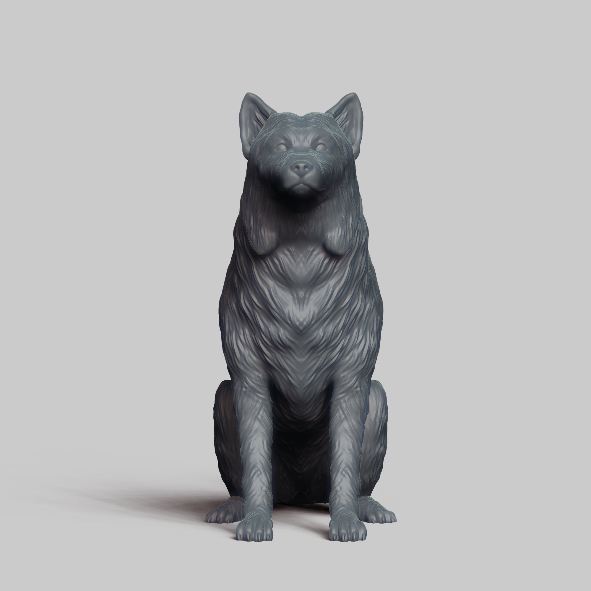 Border Collie STL File 3D Print Model V2 | Etsy