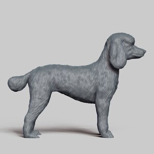 Large Poodle STL File 3D Print Model V3 - Etsy Australia