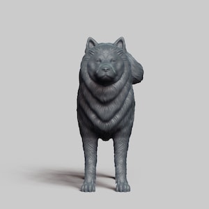 Samoyed STL File 3D Print Model V3 - Etsy
