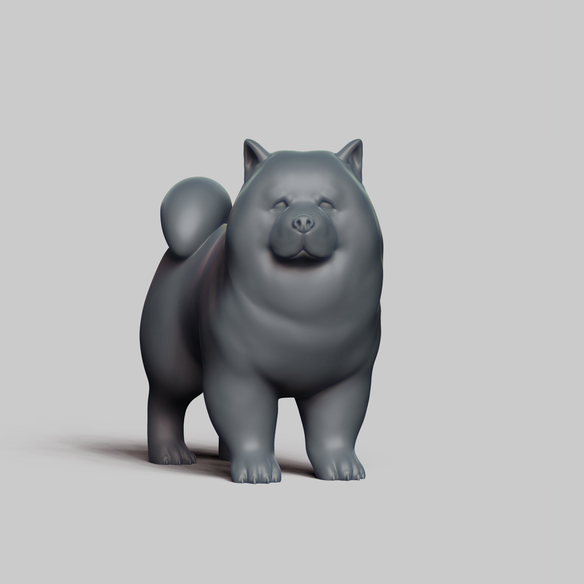 Chow Chow STL File 3D Print Model V1 | Etsy