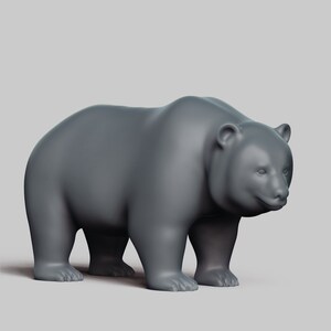 Giant Panda STL File 3D Print Model Pose 02 - Etsy UK