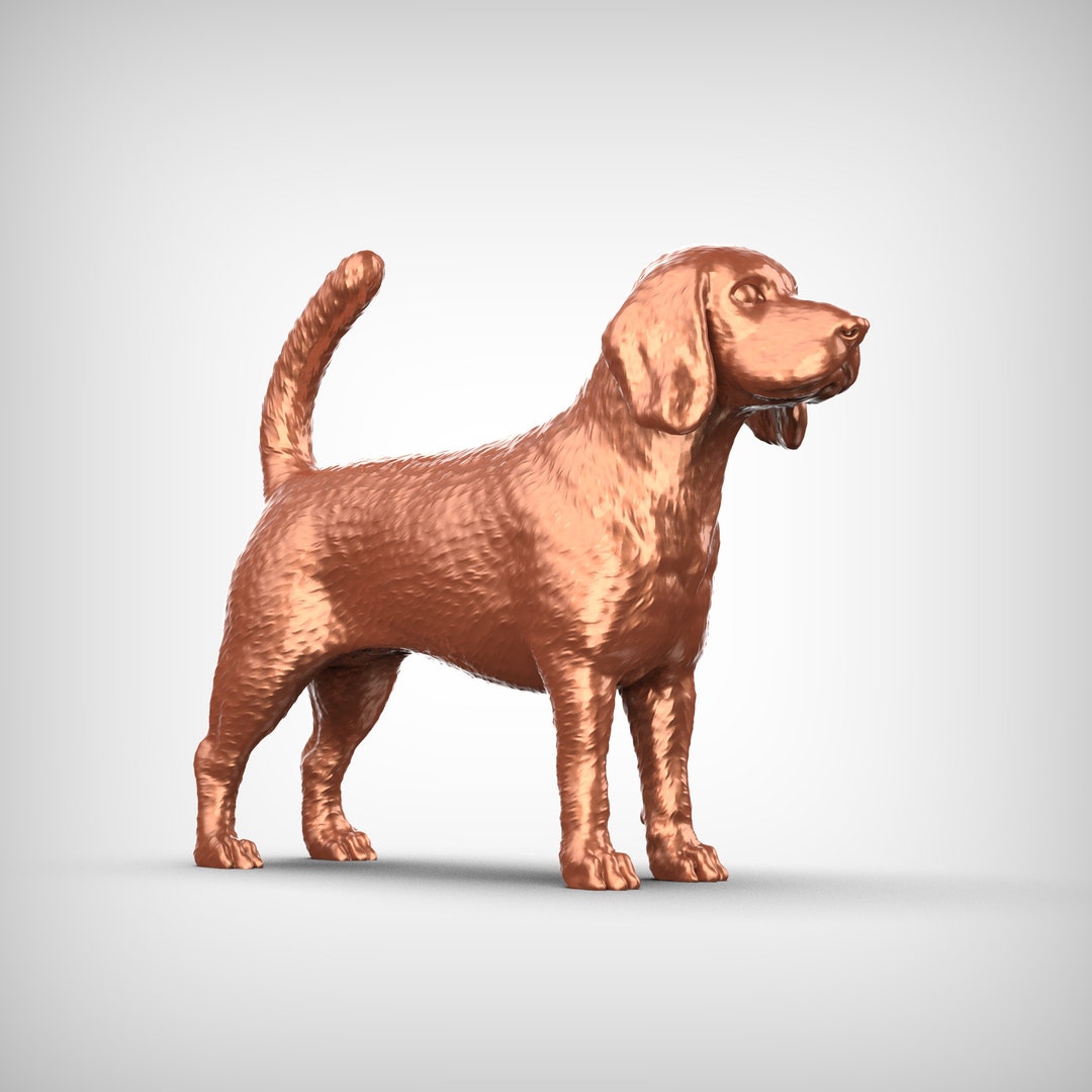 Beagle 3D Print Model Pose 01 - Etsy