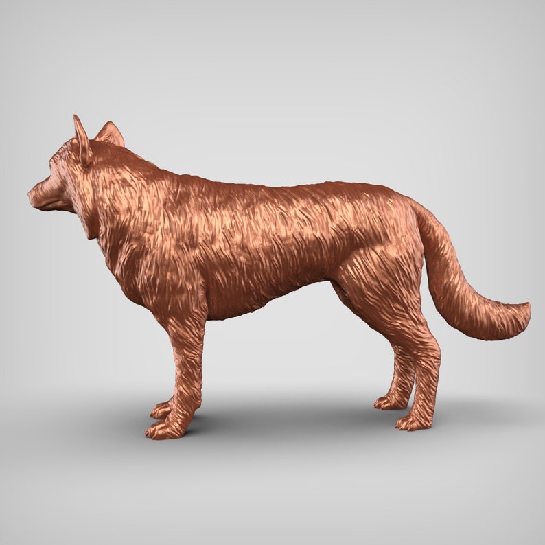 Border Collie STL File 3D Print Model V1 - Etsy