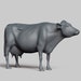 Dairy Cow STL File 3D Print Model Pose 01 - Etsy