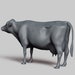 Dairy Cow STL File 3D Print Model Pose 01 - Etsy