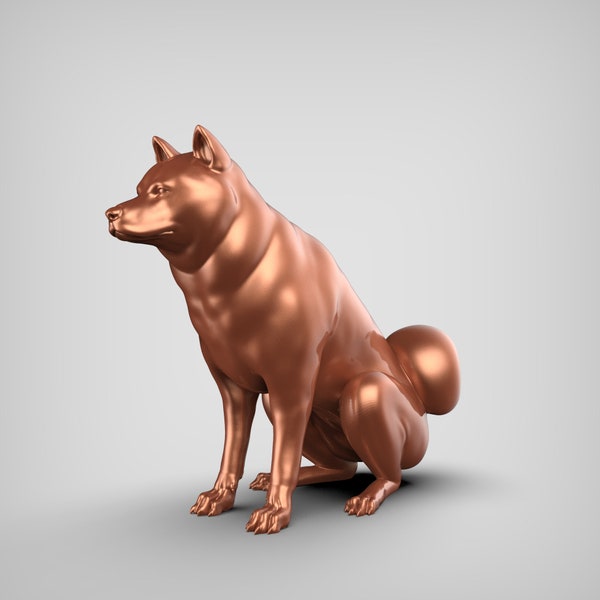 Shiba Inu 3d Print - Etsy