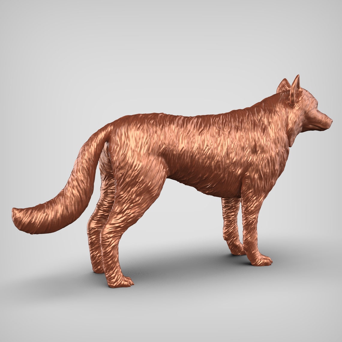 Border Collie STL File 3D Print Model V1 - Etsy