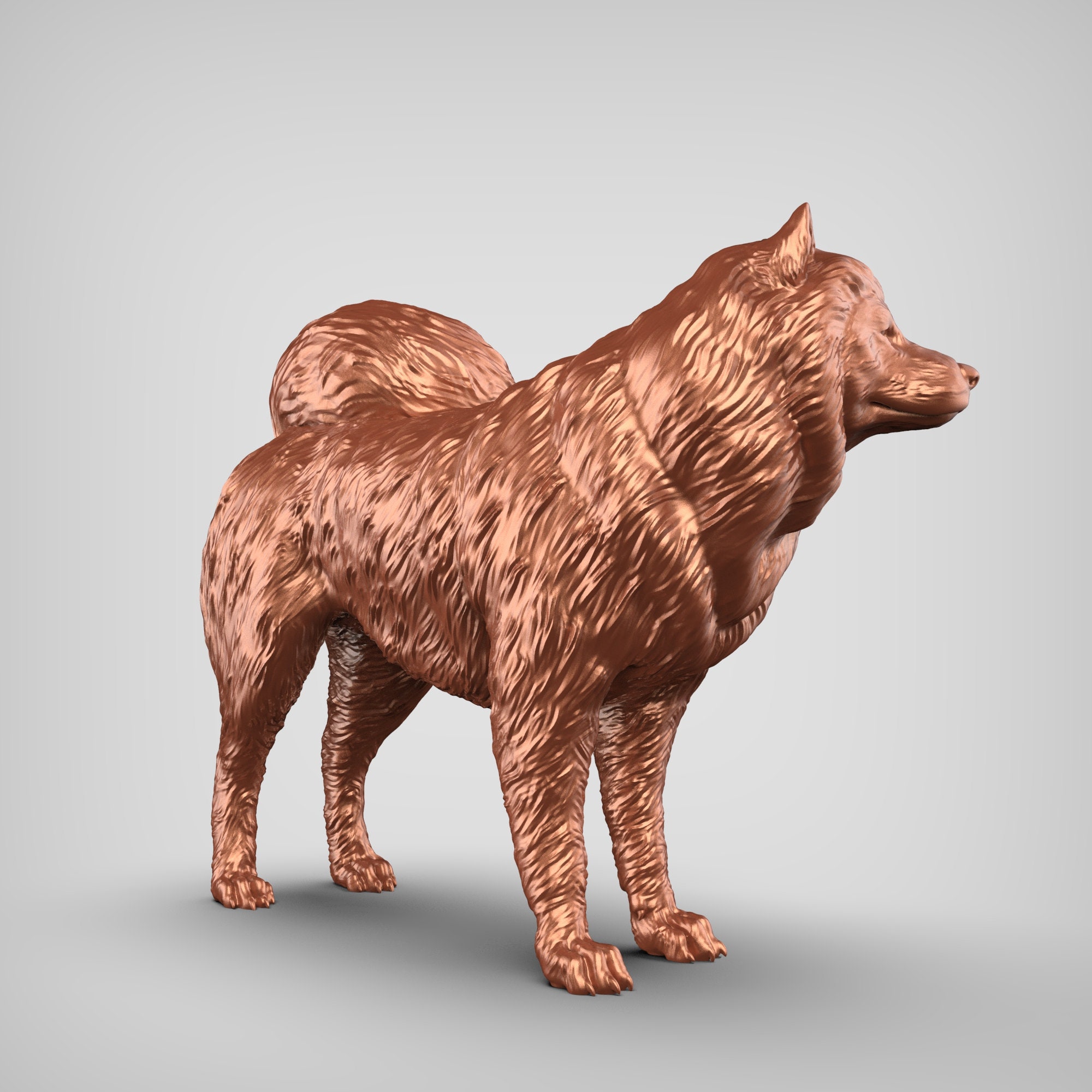 Samoyed STL File 3D Print Model V1 | Etsy