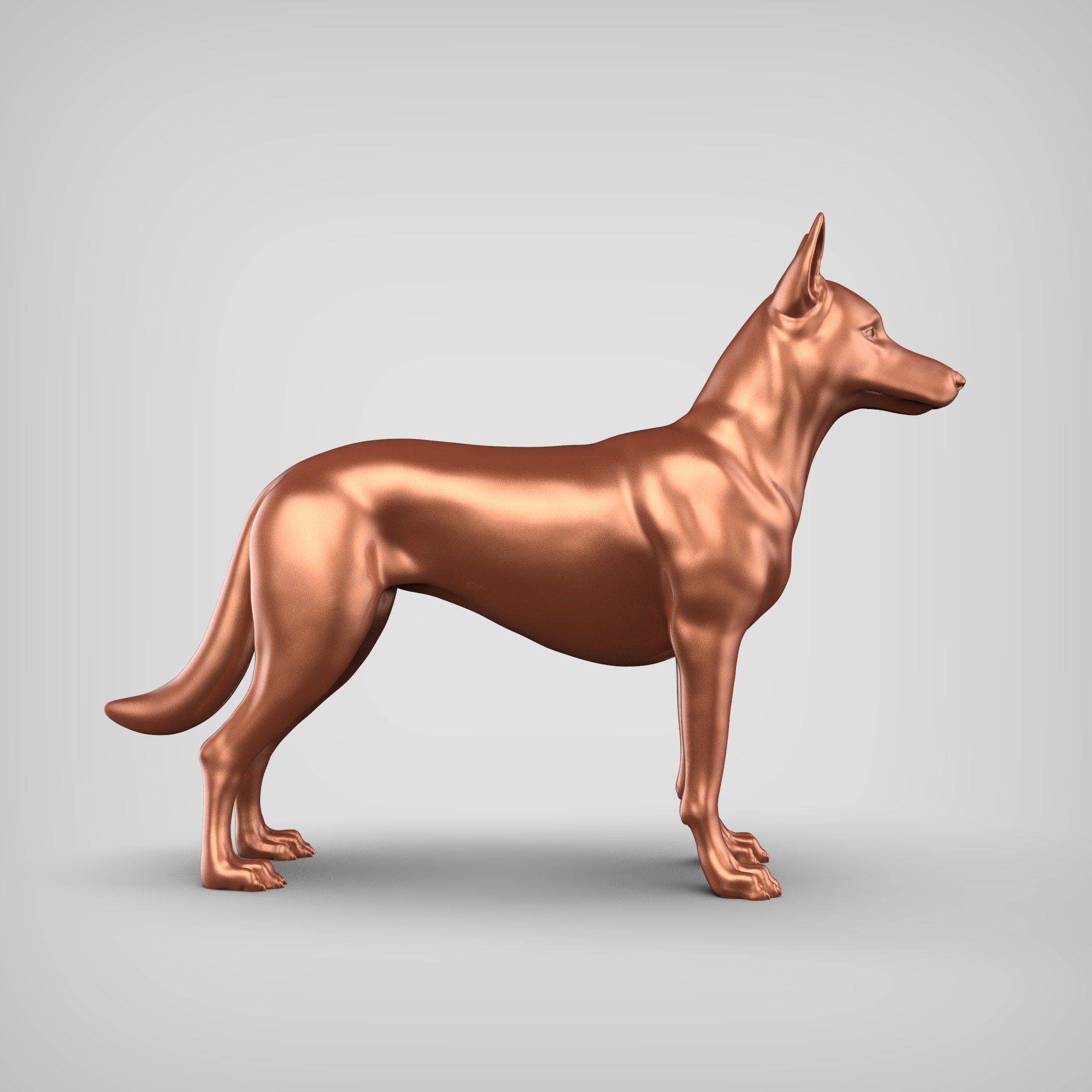 Belgian Malinois STL File 3D Print Model V3 - Etsy Canada