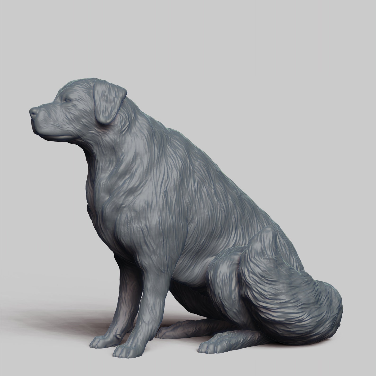 Golden Retriever STL File 3D Print Model V2 - Etsy