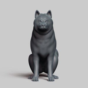 Shiba Inu STL File 3D Print Model V2 - Etsy